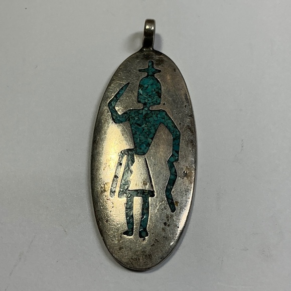 Accessories | Vintage Sterling Silver Native American Turquoise Chip ...
